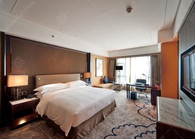 中国 生地の居間、合板のベニヤの高級ホテルの家具が付いている現代的な寝室セット 販売のため