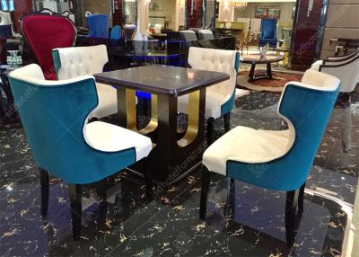 China Customized Wooden Commercial Restaurant Furniture Sets with Dining Table Chair for sale