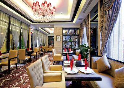 China Luxury Customized Commercial Restaurant Furniture Cafe Dining Chairs Environment - Friendly for sale