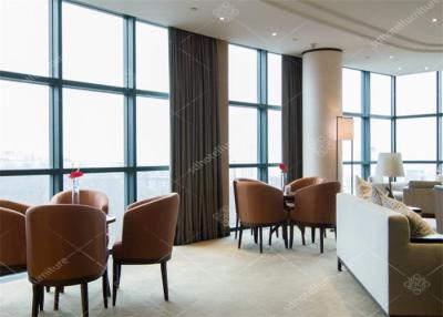 China Modern Upholstery Commercial Restaurant Furniture With Wood Restaurant Chairs for sale