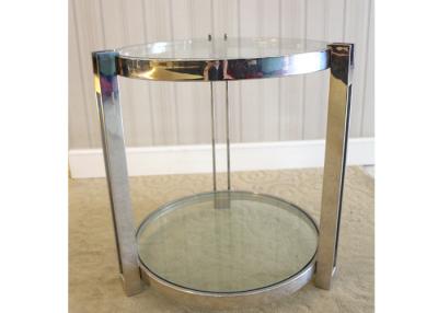China Commercial Marble Hotel Display Coffee Table , Durable Living Room Side Tables for sale
