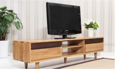 Cina Il doppio supporto basso di legno antico della TV, contemporaneo economico TV sta l'alto livello in vendita