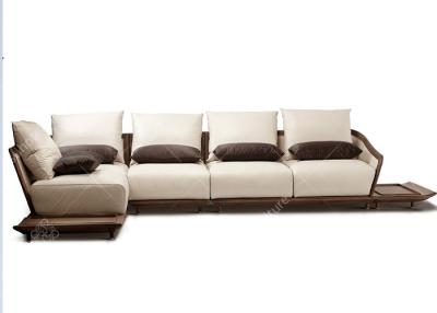 China Comfortable Corner Living Room Sofa Set Classic Fabirc L Shaped High Grade for sale