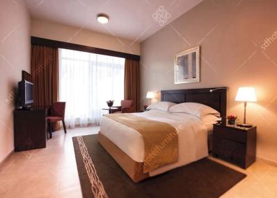 Cina Insiemi su misura della mobilia della camera da letto dell'appartamento in MDF con rivestimento della melammina in vendita