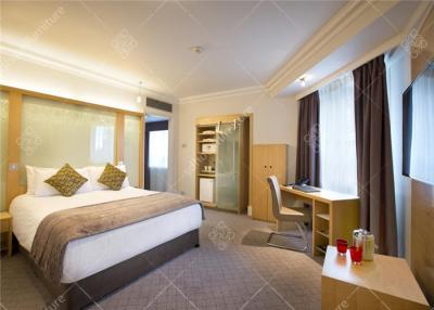 Cina 2018 nuovi insiemi della mobilia della camera da letto dell'hotel di progettazione ricoperti con tessuto in vendita