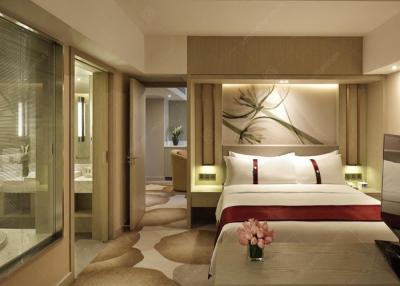 Cina Mobilia di legno della camera da letto dell'hotel elegante moderno di progettazione messa con la Tabella di legno in vendita