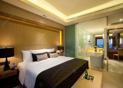 Cina La festa gode degli insiemi della mobilia della camera da letto dell'hotel della stella comodi e della morbidezza in vendita