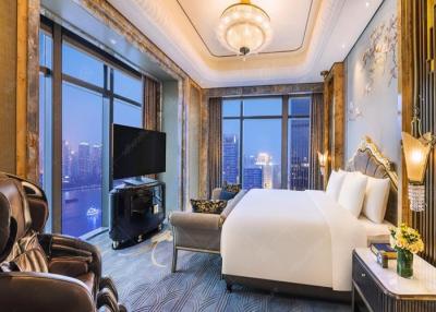 Cina La mobilia reale della camera da letto dell'hotel di godimento mette l'OEM antico di stile in vendita