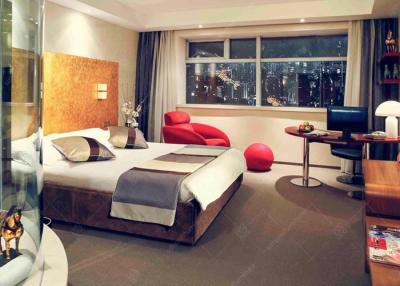 Cina La mobilia su ordinazione della camera da letto dell'albergo di lusso mette il letto a due piazze alla moda in vendita