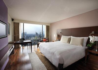 Cina La mobilia commerciale della camera da letto dell'hotel mette Matt/sulla vernice brillante in vendita