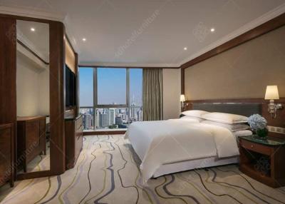 Cina Insiemi di camera da letto moderni dell'hotel di Foshan di fabbricazione comoda semplice della mobilia in vendita