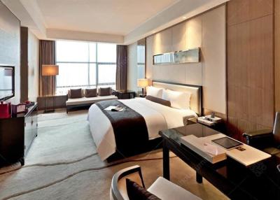 Cina Mobilia di legno moderna di lusso della camera da letto dell'hotel di stile messa per la vendita in vendita