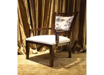 China 4 - 5 Star Hotel Lounge Chairs High Density Foam Covered With Fabric for sale