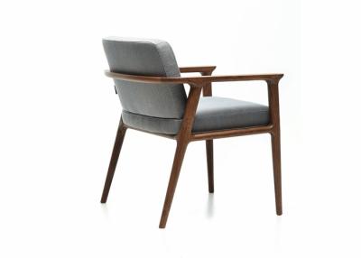 China Homel Dining Room Furniture With Solid Wood Frame / Wooden Armrest Chair for sale