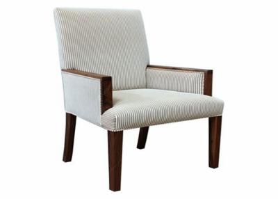China Wooden Furniture Hotel Dining Room Armrest Chair Standard Size for sale
