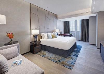 Cina La mobilia della camera da letto di Wihte dell'appartamento dell'hotel di modo fissa la dimensione su ordinazione in vendita