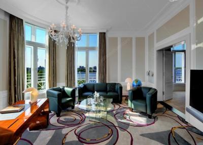 China Luxury Modern Hotel / Home / Apartment Furniture Sofa And Chair Set for sale
