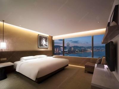 Cina Insiemi squisiti della mobilia dell'hotel di Commerical con impiallacciatura, tessuto, materiale di cuoio in vendita