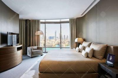 China Customization 5 Star Wooden Bedroom Furniture For Marriott Hotel for sale