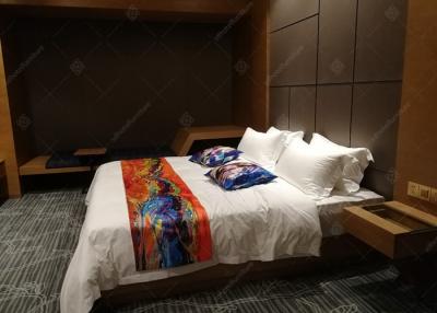China Commercial Foshan Hotel Furniture For Project / King Size Bedroom Suite for sale