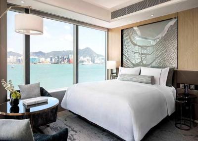 China Standard Size 5 Star Hotel Furniture With Wood Veneer Durable Structure for sale