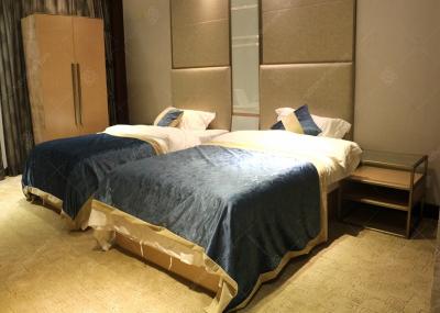 Cina Insiemi moderni economici della mobilia della camera da letto dell'hotel dell'India con il letto due in vendita