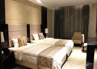 Cina Insiemi di legno della mobilia della stanza del letto matrimoniale per l'hotel 3 anni di garanzia in vendita