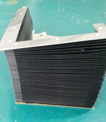 China machine way cover/expandable folding bellows/protection shield en venta