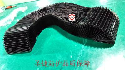 China folded bellows waterproof fabric bellows for any kind of machine en venta