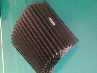 China Heat-sealed &folded bellows fabric +PVC for any kind of machine dust covers en venta