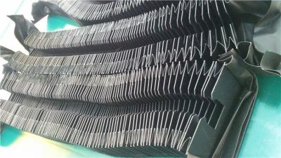 China Heat-sealed &folded bellows fabric +PVC for any kind of machine dust covers en venta