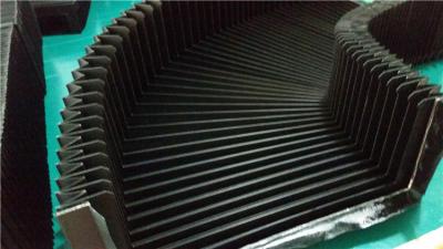 China Heat-sealed &folded bellows fabric +PVC for any kind of machine dust covers for sale