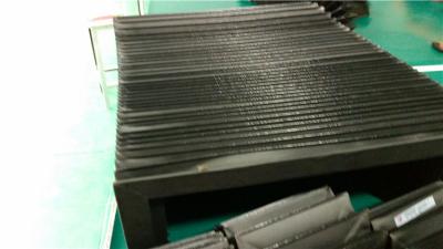 China Heat-sealed &folded bellows fabric +PVC for any kind of machine dust covers for sale