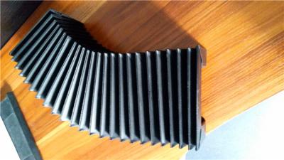 China Heat-sealed &folded bellows fabric +PVC for any kind of machine dust covers en venta