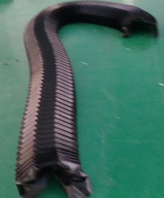 China Heat-sealed &folded bellows fabric +PVC for any kind of machine dust covers for sale