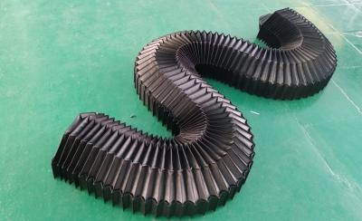 China Heat-sealed &folded bellows fabric +PVC for any kind of machine dust covers for sale