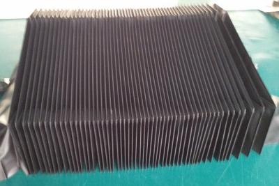 China Heat-sealed &folded bellows fabric +PVC for CNC plasma cutting machine en venta