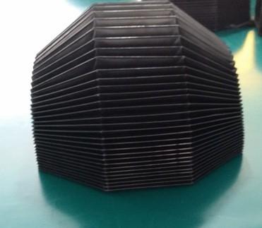 China Heat-sealed &folded bellows fabric +PVC for machine routers en venta