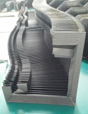 China Heat-sealed &folded bellows fabric +PVC for machine routers en venta