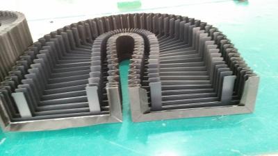 China Heat-sealed &folded bellows fabric +PVC for machine routers en venta