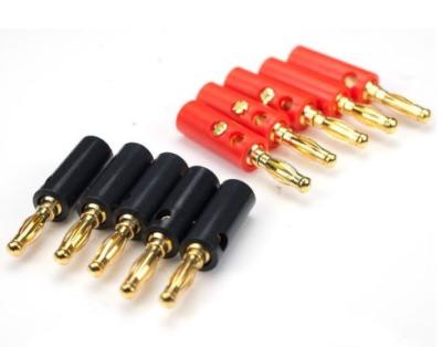 China 4mm Gold plated Banana Plugs Connector for sale