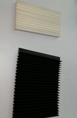 China high quality heat- sealed machine cover bellows , way covers for  linear rails made with fabric +pvc en venta