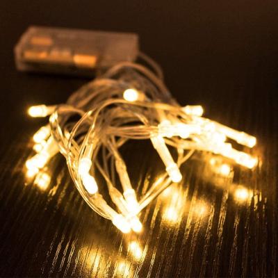 China 20 geführter Weihnachtsdekor Leuchtkäfer-Silberdraht-Mini Lights Waterproof For Festivals Halloween zu verkaufen