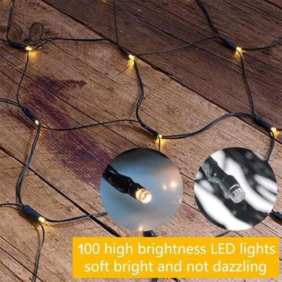 Cina auto impermeabile di 2M Solar Icicle Lights fuori sulle luci della corda della tenda per la decorazione della parete dell'iarda in vendita