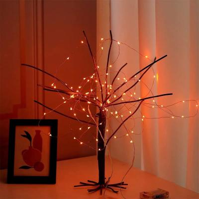 中国 10mハロウィンの豆電球電池は銅線夜ライト寝室党装飾を作動させる 販売のため