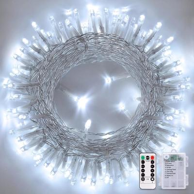China Remote 8 Modes Battery Operated Christmas Lights Indoor Twinkle Fairy String Lights zu verkaufen
