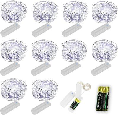 China Copper Wire Battery Operated Christmas Lights Water Resistant 30 LED String Fairy Lights zu verkaufen