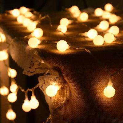 Cina 10m Battery Operated Fairy Light For Christmas Tree Warm White Globe String Lights in vendita