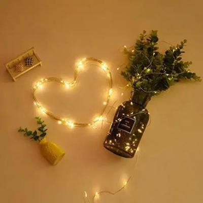 China 8 standen Remote LED String Lights Batterij-aangedreven Starry Fair Lights voor Christmas Tree Party Te koop