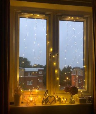 Cina 100 luci a stringa a led Luci a filo di rame impermeabili con adattatore UL incluso Luci a led per interni Ch in vendita